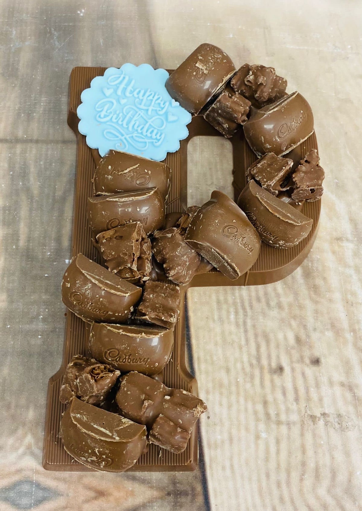 Loaded Chocolate Letter - Dairy Milk & Twirl | Truffles Bakers ...