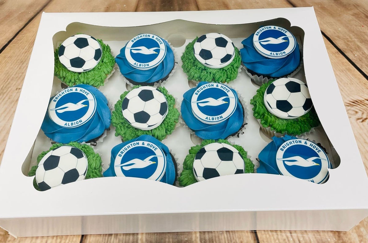 Football Cupcakes | Truffles Bakers & Confectioners LTD