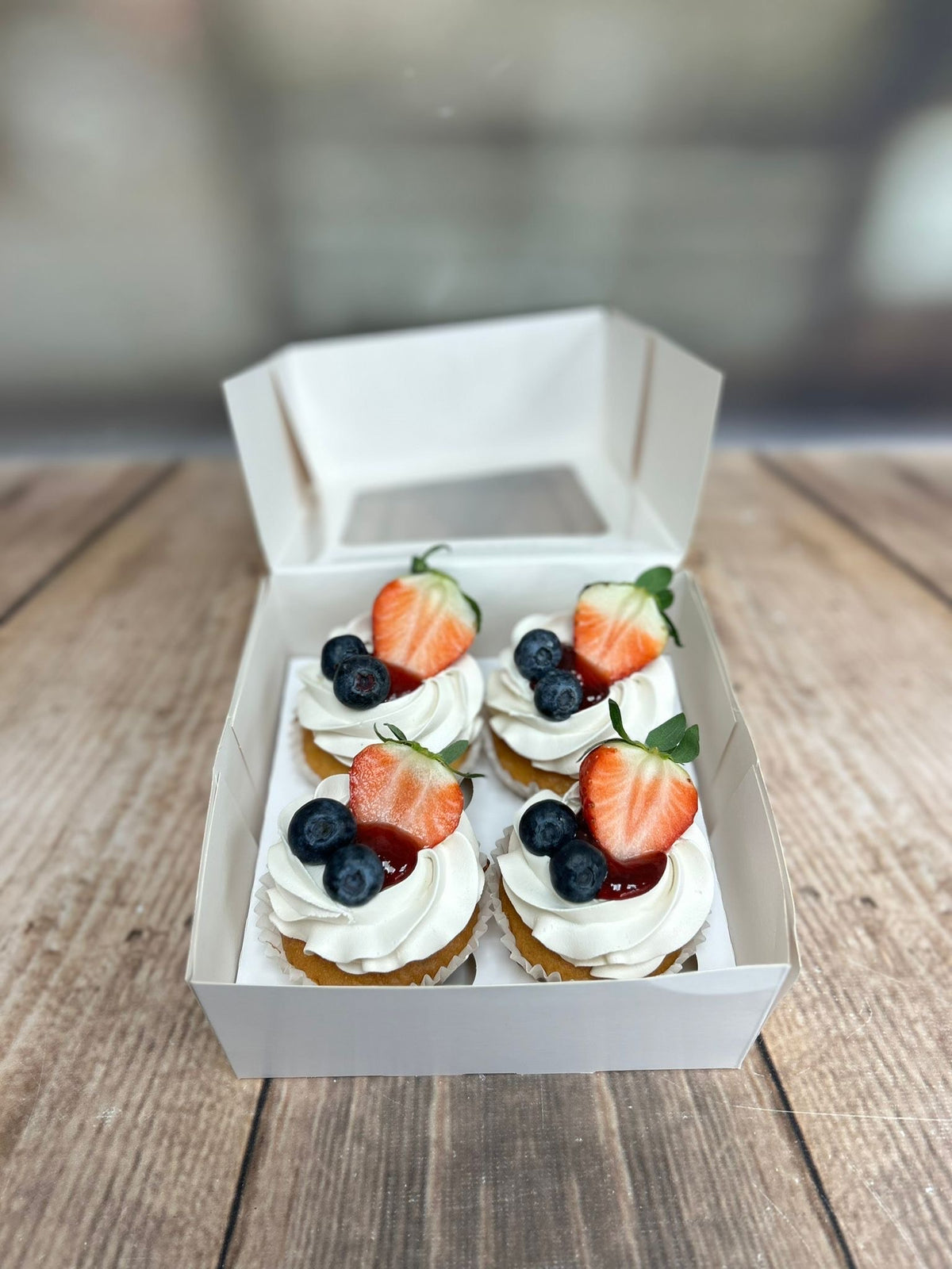 Fresh Fruit Cupcakes | Truffles Bakers & Confectioners LTD